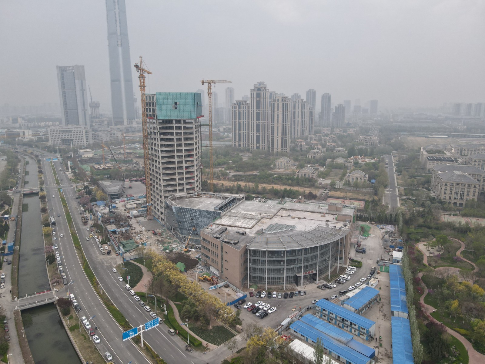 奋斗“十四五” “滨城”开新局 | 迎来“全面封顶” 中科曙光天津产业基地二期工程建设脚步加快